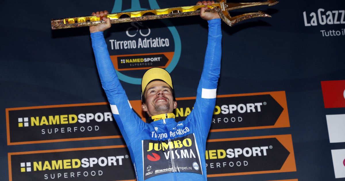 Team Visma | Lease a Bike | Roglic wins Tirreno-Adriatico with margin…