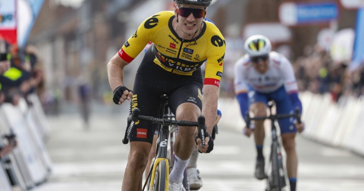 Team Visma | Lease a Bike | Tim van Dijke second in GP Denain after…