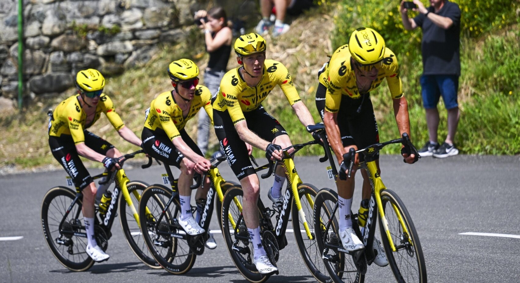 Team Visma | Lease a Bike | Tulett rewards strong team performance…